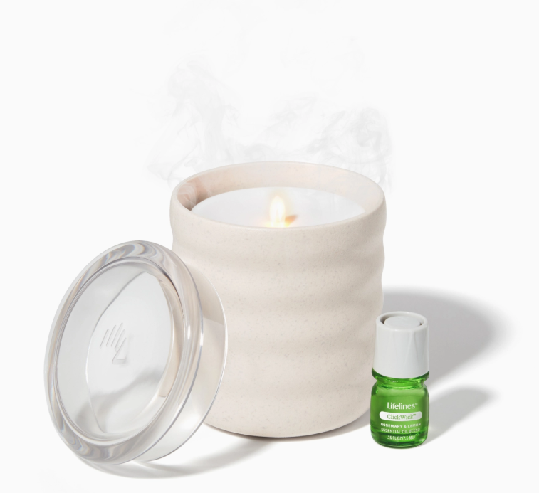 Lifelines Flameless Candle Diffuser Bubble (Cream) | Bayou Kids