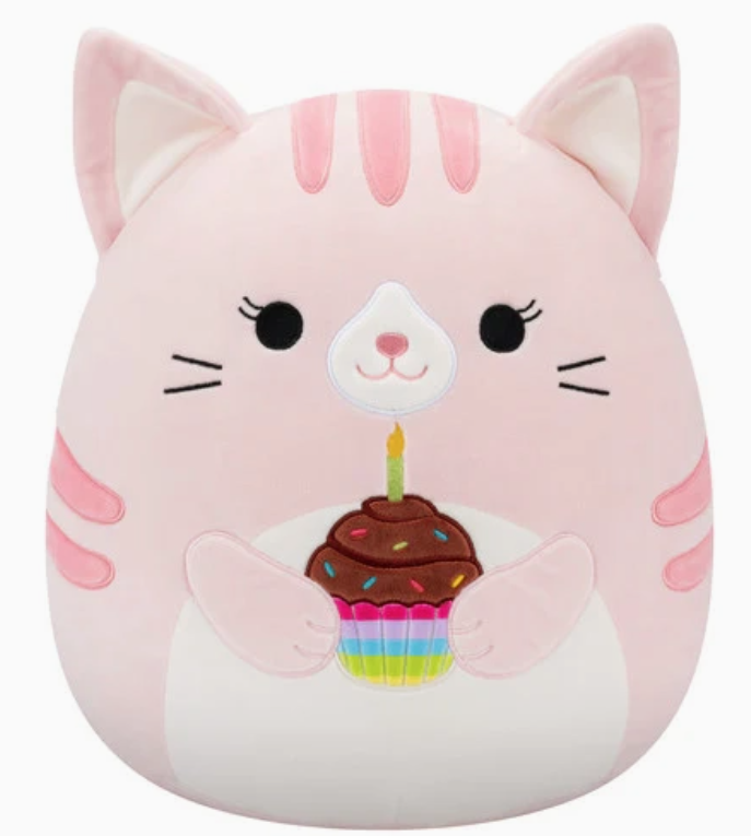 SQM 8" Laura the Pink Cat | Bayou Kids