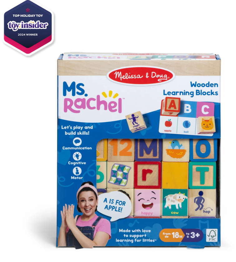 Ms. Rachel Blocks & Activity Cards | Bayou Kids