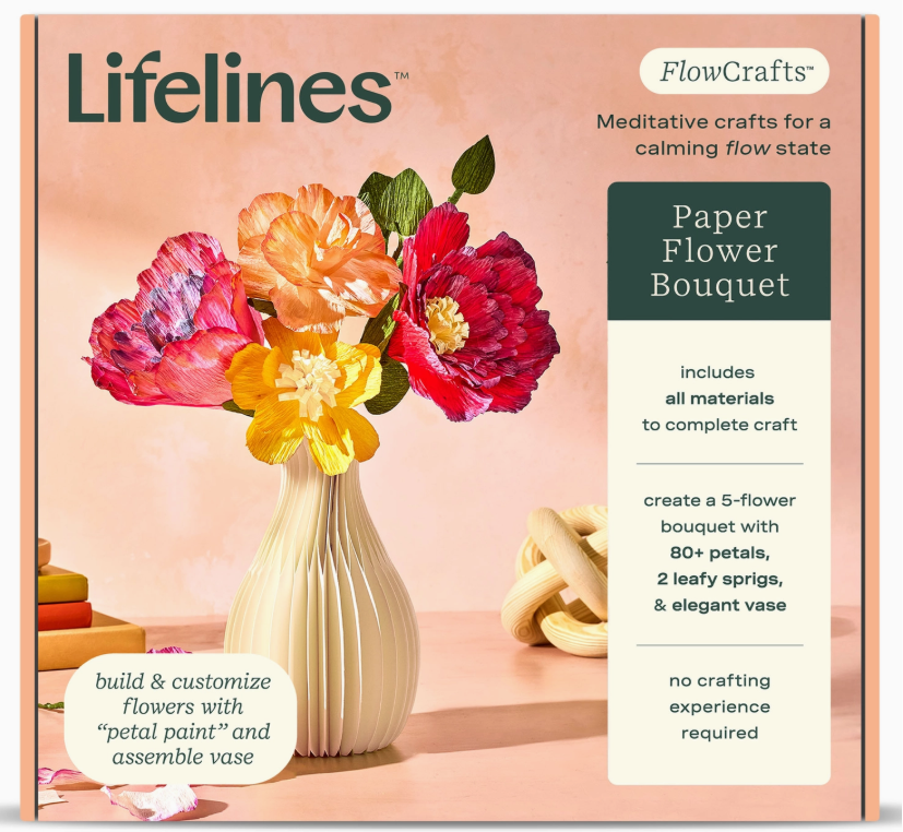 FlowCrafts Paper Flower Bouquet | Bayou Kids