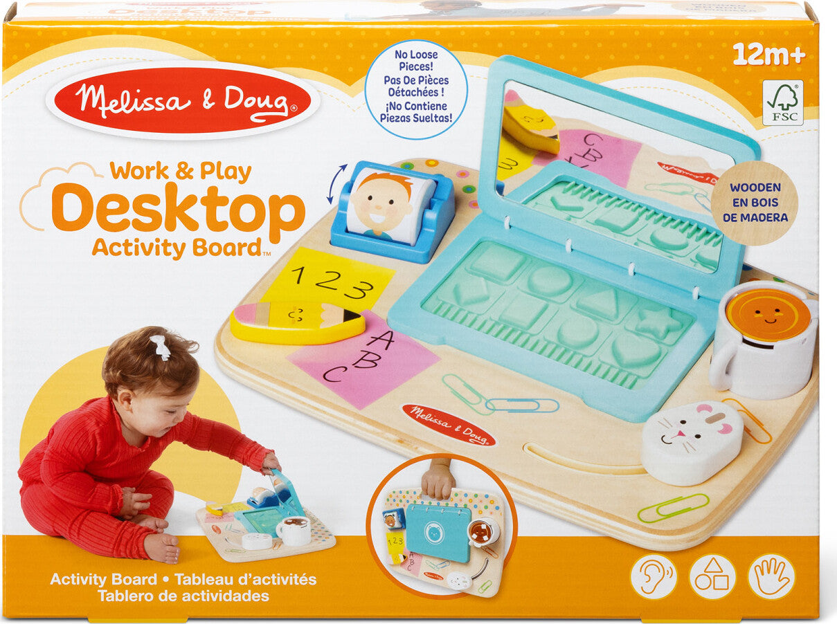 Work & Play Desktop Activity Board | Bayou Kids