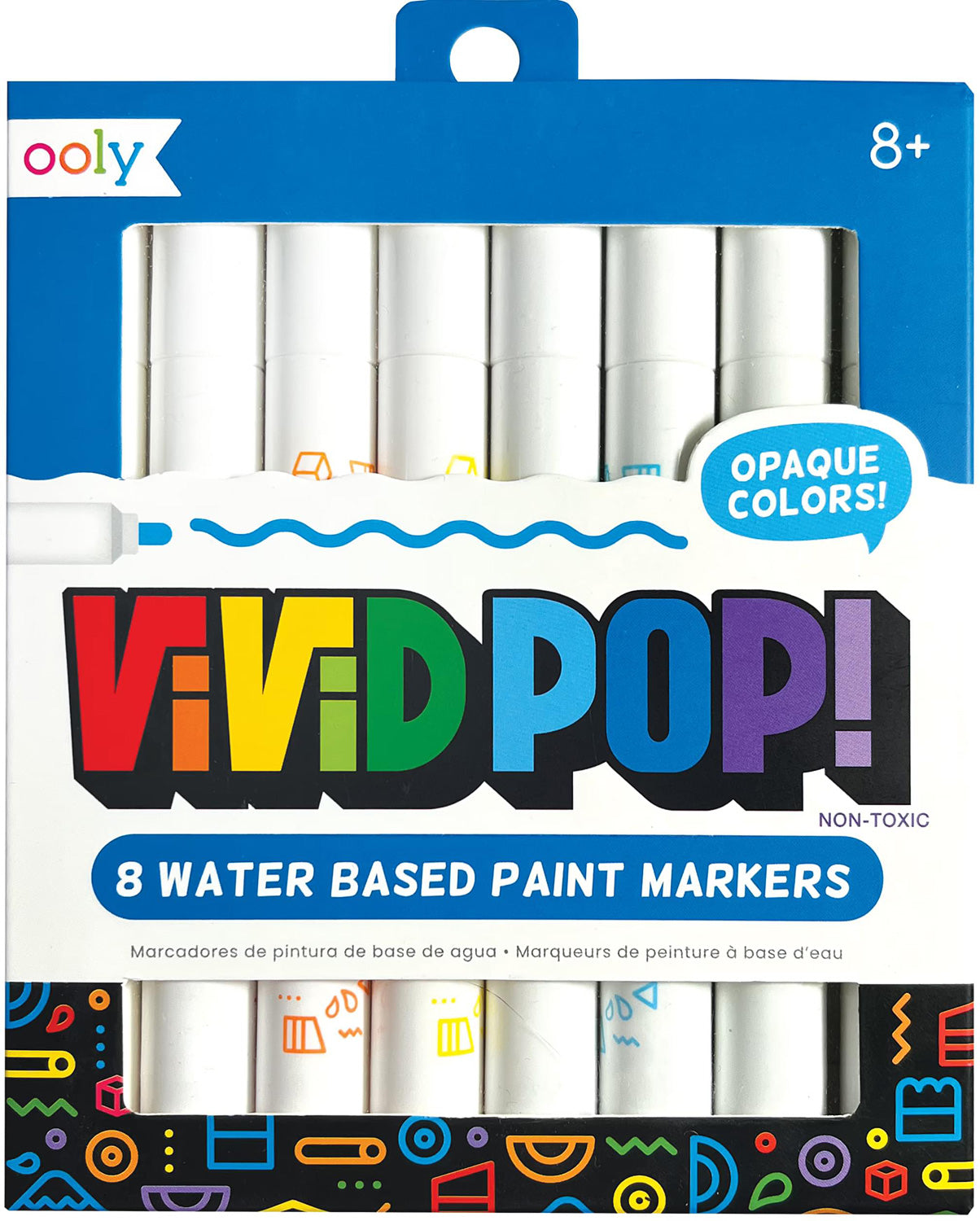 Vivid Pop! Water Based Paint Markers | Bayou Kids