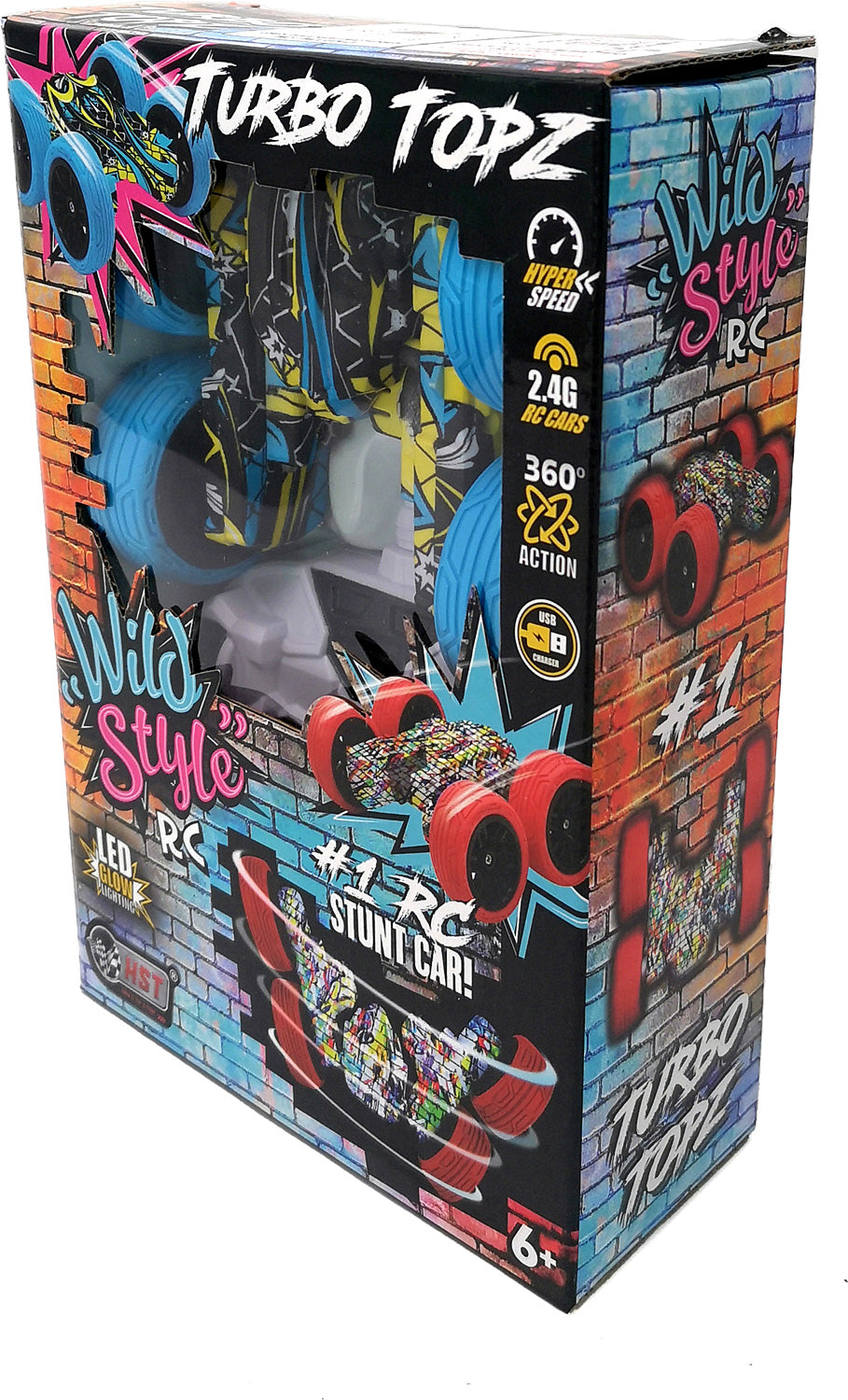 Wild Style RC Stunt Car: Turbo Topz | Bayou Kids