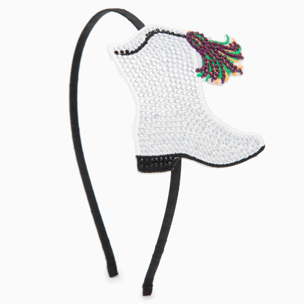 Headband: Mardi Gras Marching Boot | Bayou Kids