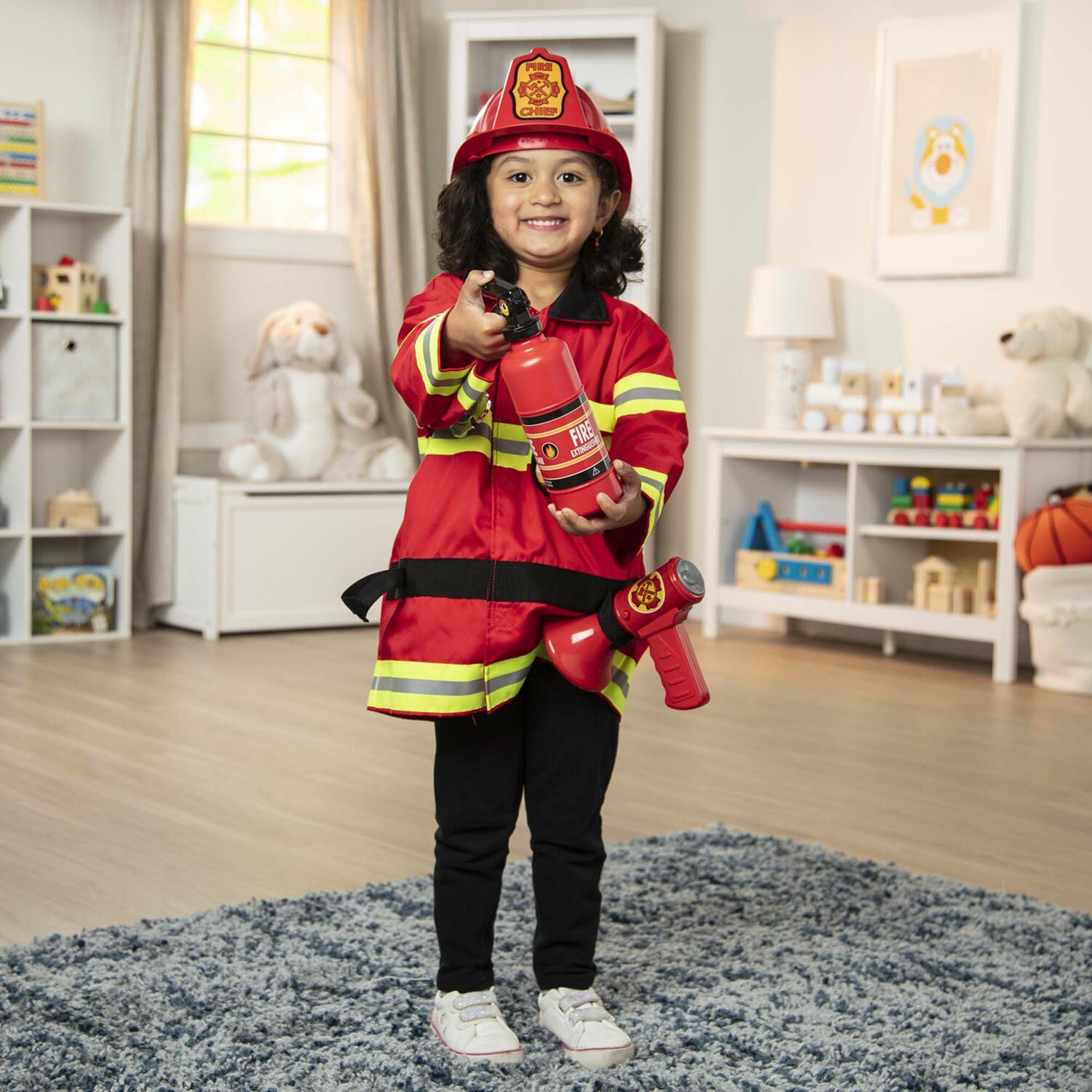 Fire Chief Role Play Costume Set | Bayou Kids